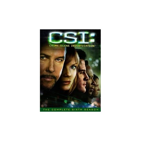 CSI CRIME SCENE INVESTIGATION - TEMPORADA 6 - DVD