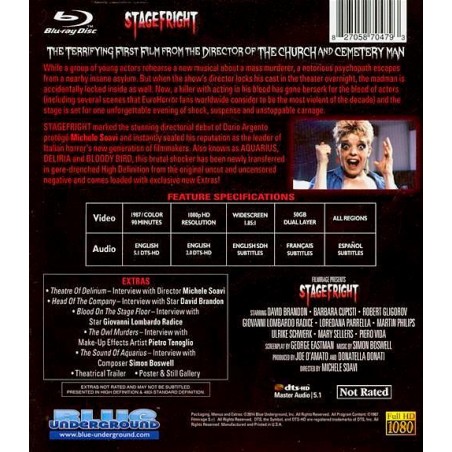 Deliria / Bloody Bird / Sound Stage Massacre / StageFright: Aquarius