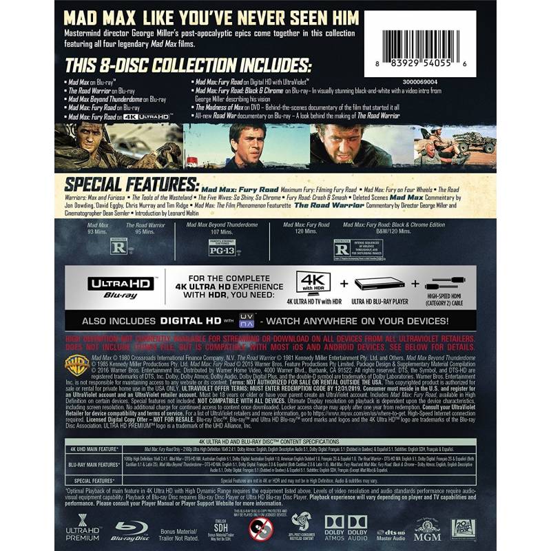 Mad Max - High Octane Collection 5 Movies