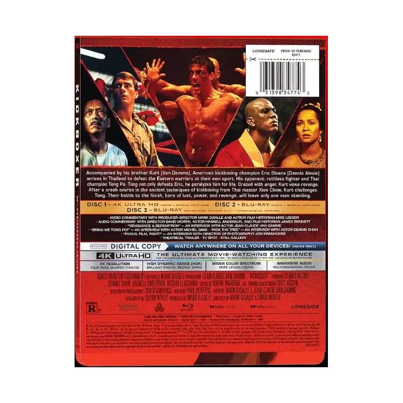 Kickboxer steelbook 4k